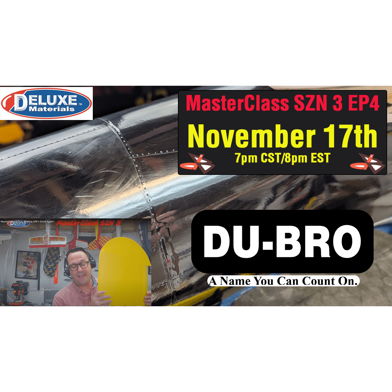MasterClass Scale Rivets With UV Resin Techniques – DU-BRO RC