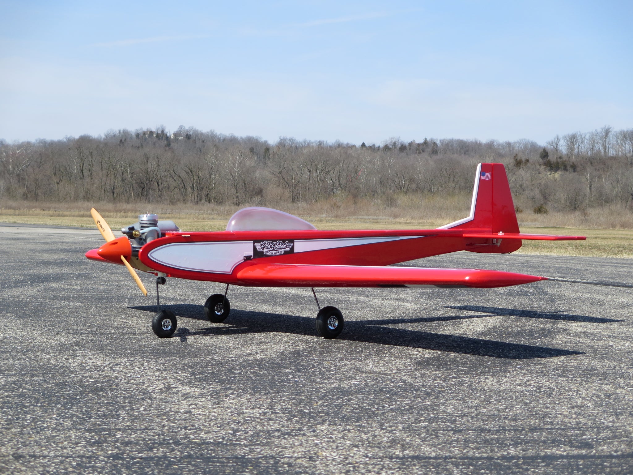 Kaos 60 RC Airplane Kit From Old School Model Works | DU-BRO RC