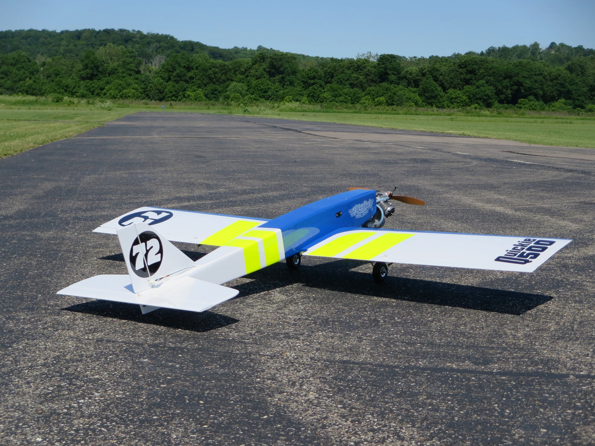 Quickie 500 RC Airplane Kit From Old School Model Works | DU-BRO RC