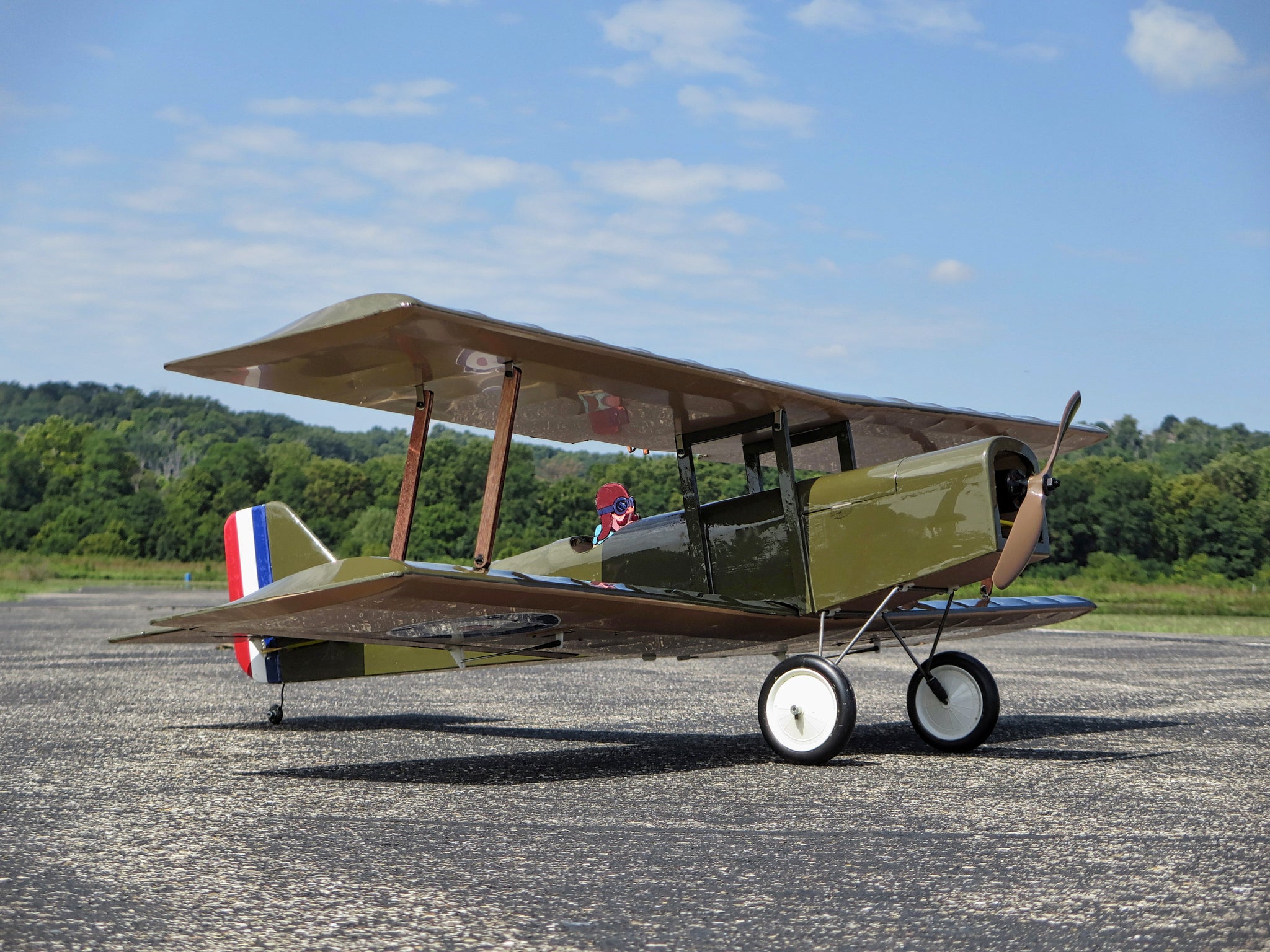 Sunday Fighter Bristol Spadport RC Airplane Kit From Old School Model ...