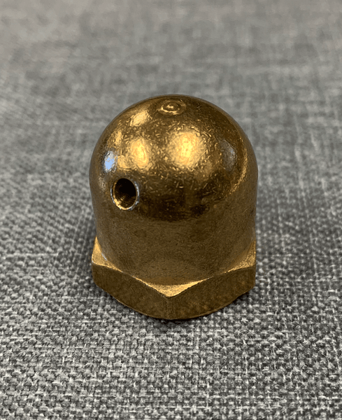 Brass Heavy Spinner Nut 1/4"-28 (Great Planes) | DU-BRO RC